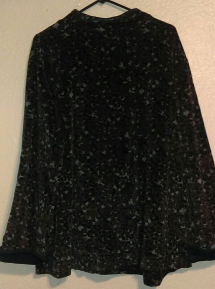 Coral Bay | Jackets & Coats | Coral Bay Plus Velour Leopard Print ...